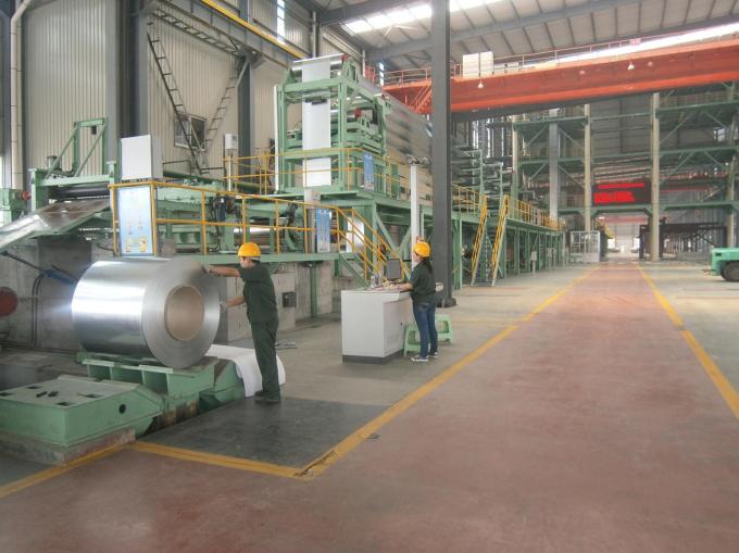 OEM HDGI GI Roof Sheet Regular Spangle 610mm Colored Gi Sheet