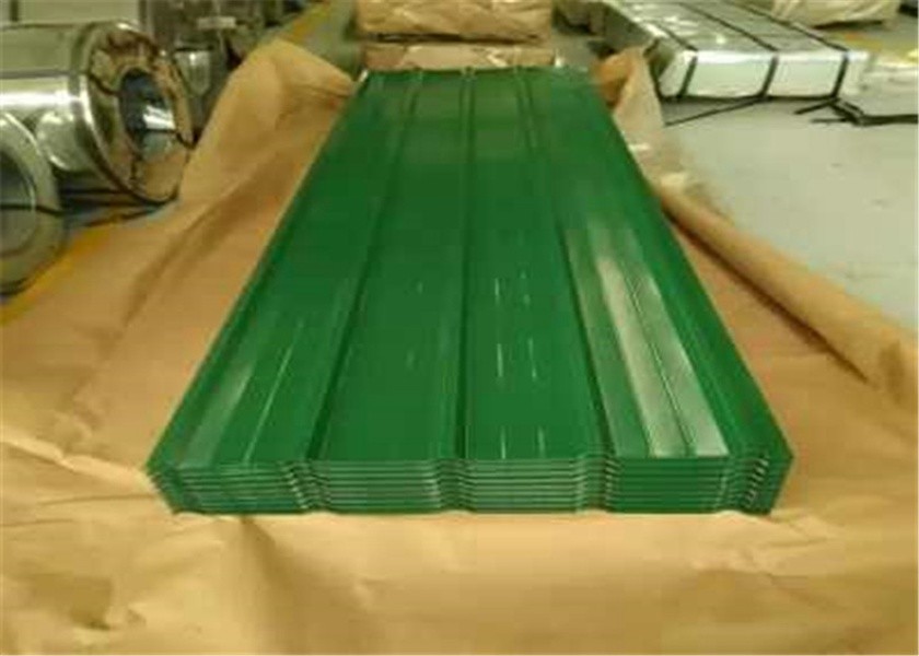 60g/m2 Pre Painted Corrugated Roofing Sheet Corrugated Metal Panels